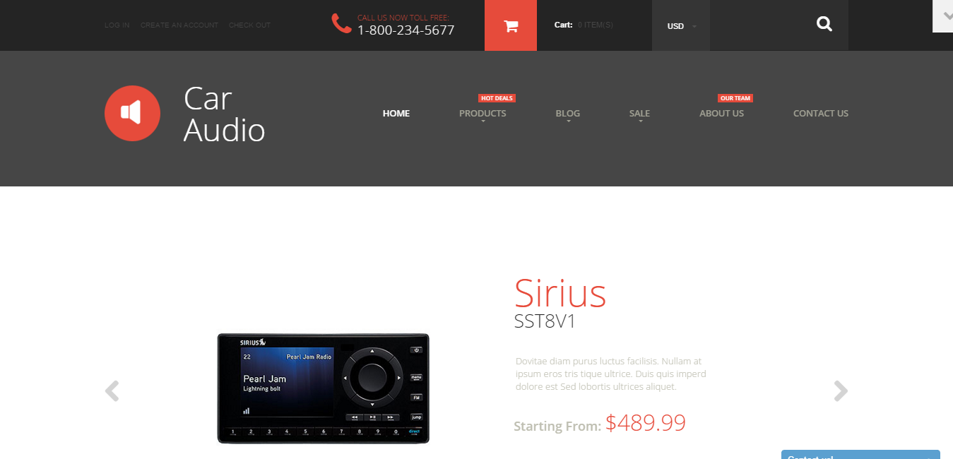 15 Quality Ecommerce Templates & Themes for Car Audio Online Stores ...
